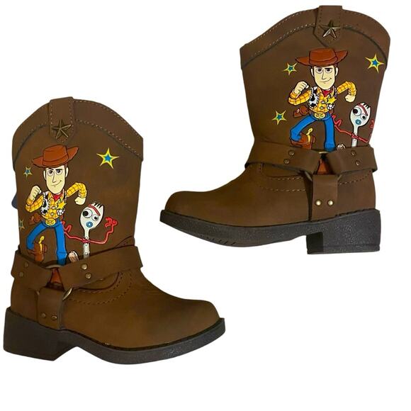 Disney | Shoes | Disney Pixar Toy Story Cowboy Boots Size 5 Nwt | Poshmark